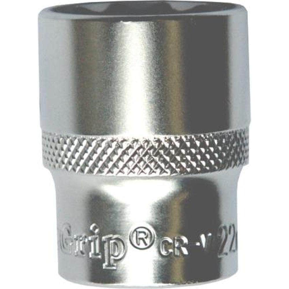 AuzGrip A75415 15mm 12 Point 3/8" Square Drive Chrome Socket | Nav ...